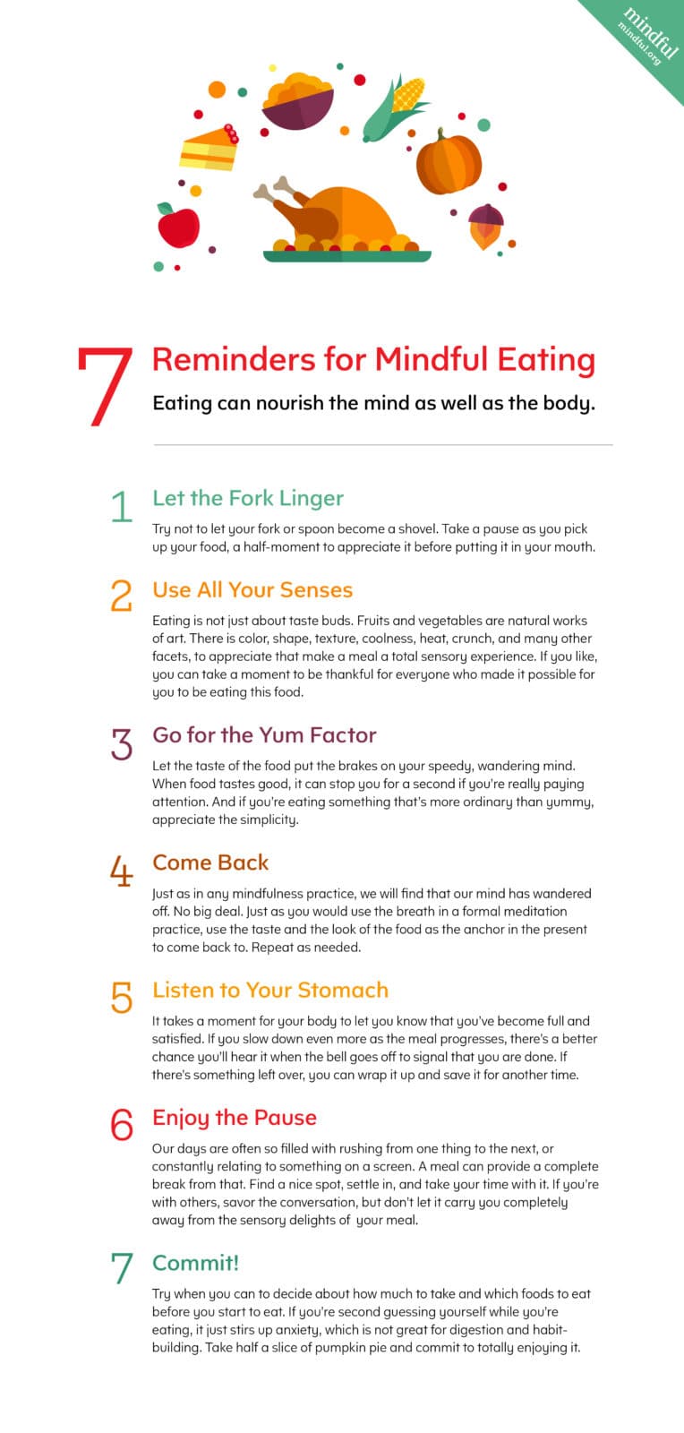 Mindful Eating: 7 Reminders