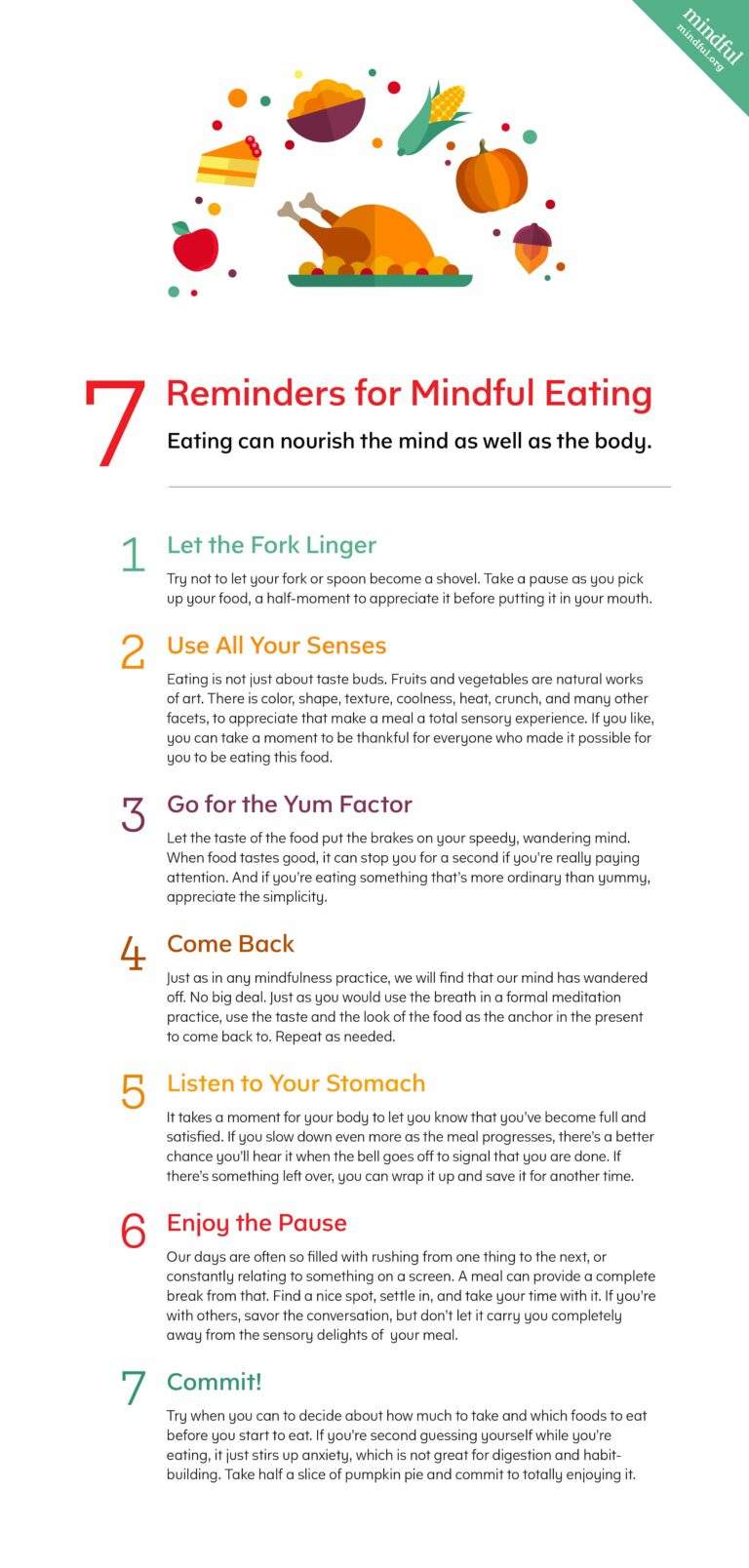 Mindful Eating: 7 Reminders